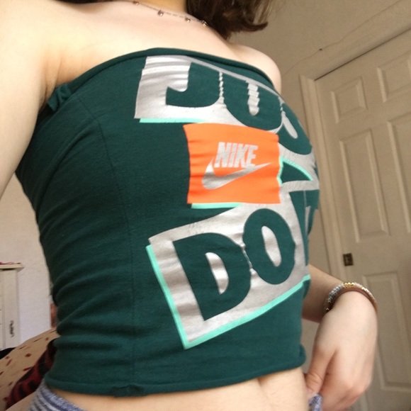 Nike | Intimates & Sleepwear | Nike Just Do It Tube Top | Poshmark